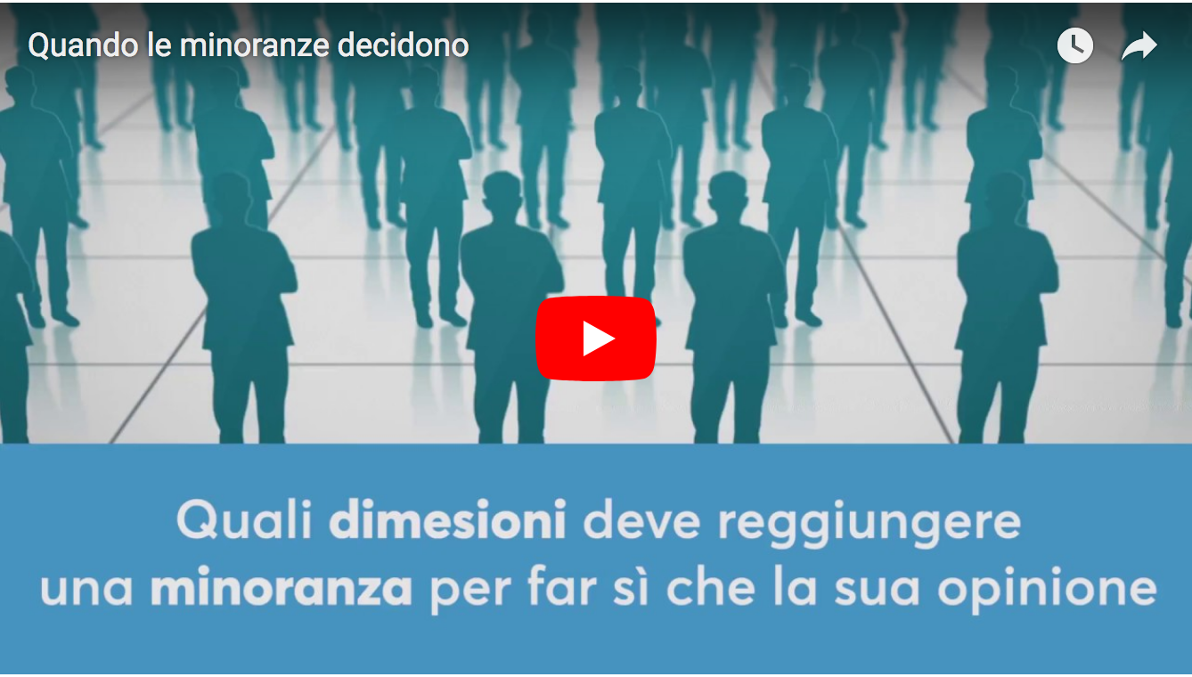 Le minoranze che decidono - OggiScienza