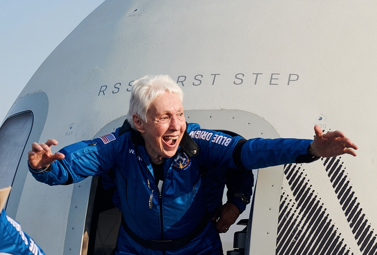 Wally Funk, nello spazio a 82 anni - OggiScienza
